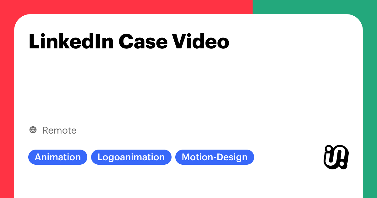 LinkedIn Case Video · Junico