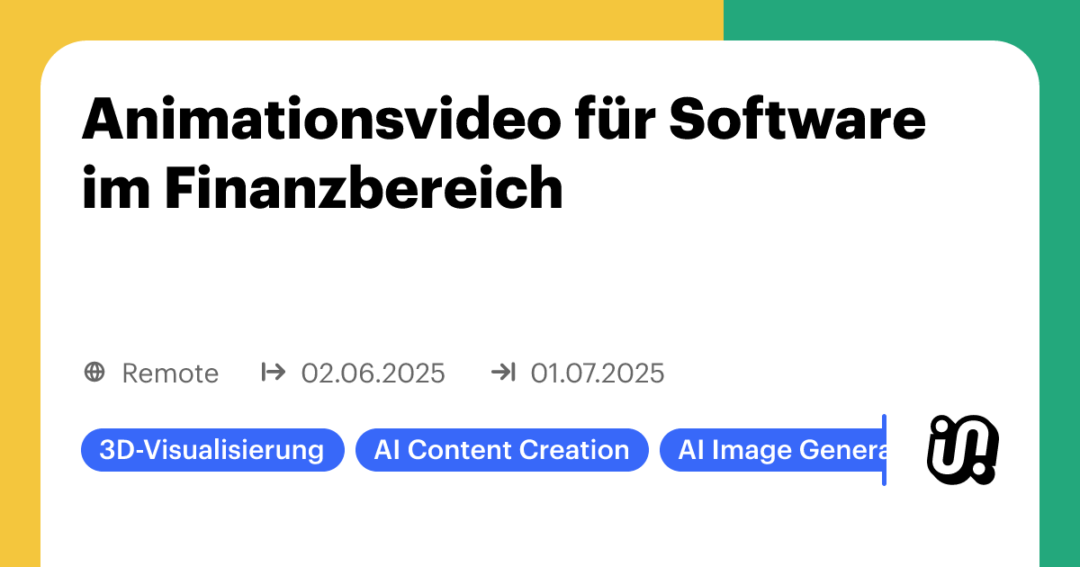Animationsvideo für Software im Finanzbereich · Junico