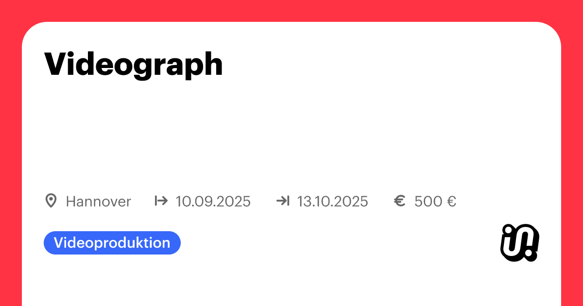 Videograph · Junico